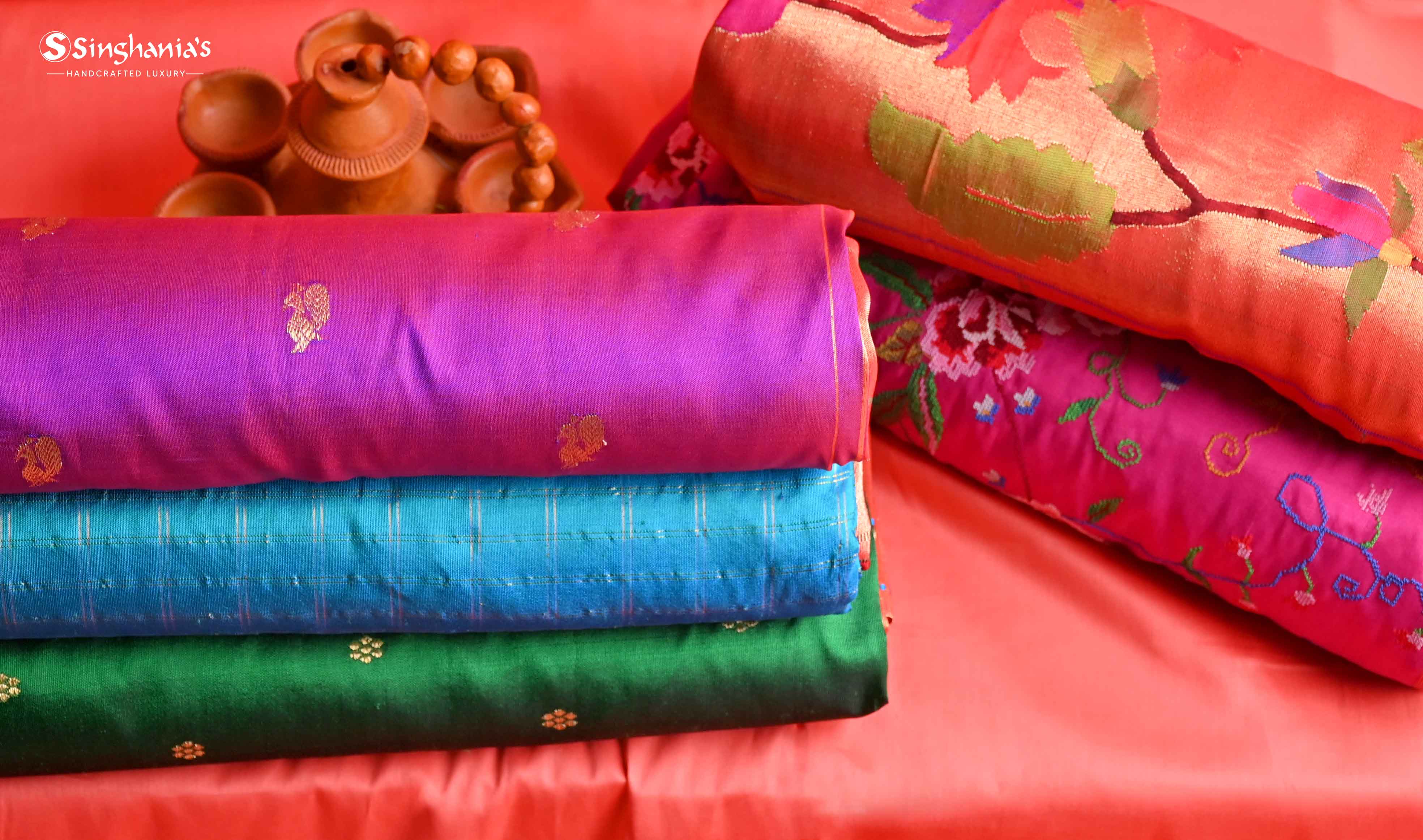 The Importance of Maharashtrian Paithani in Wedding – Singhania's