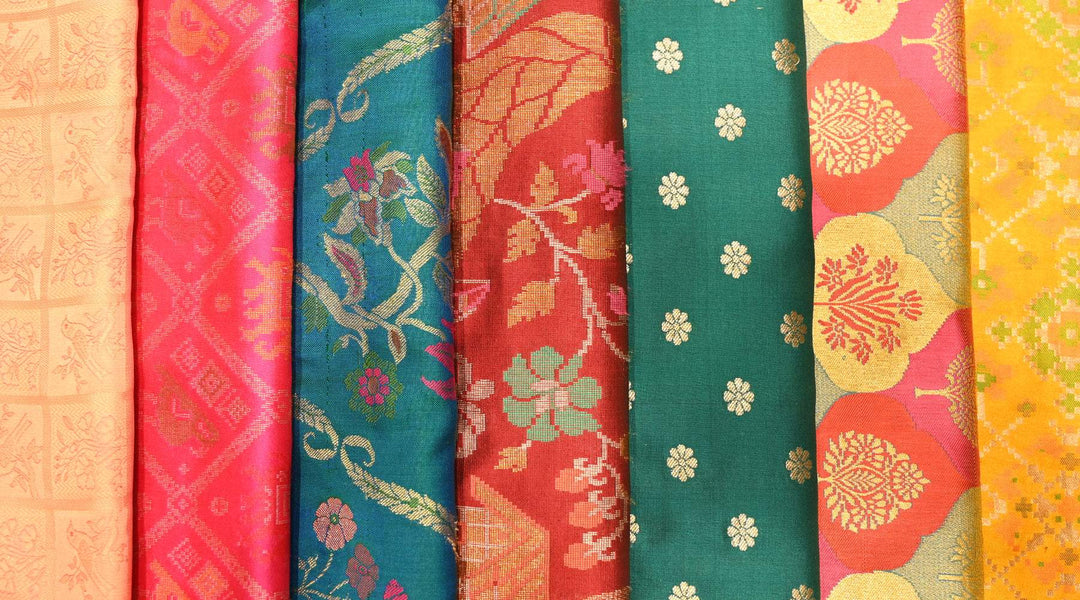 Contemporary Banarasi Saree Motif and Pattern - Singhania's