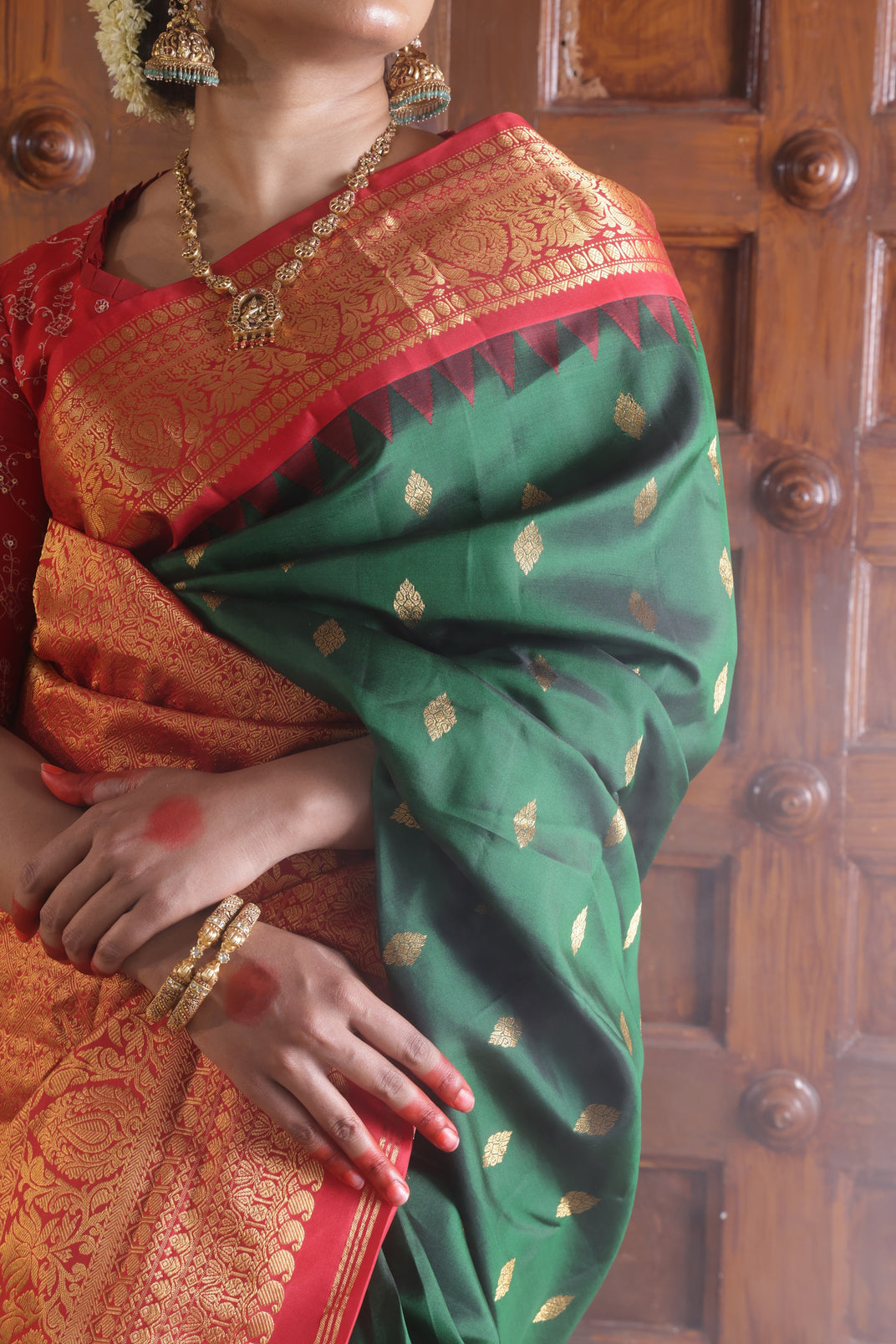 Gadwal Silk Sarees Online | Gadwal Pattu Sarees | Singhania's